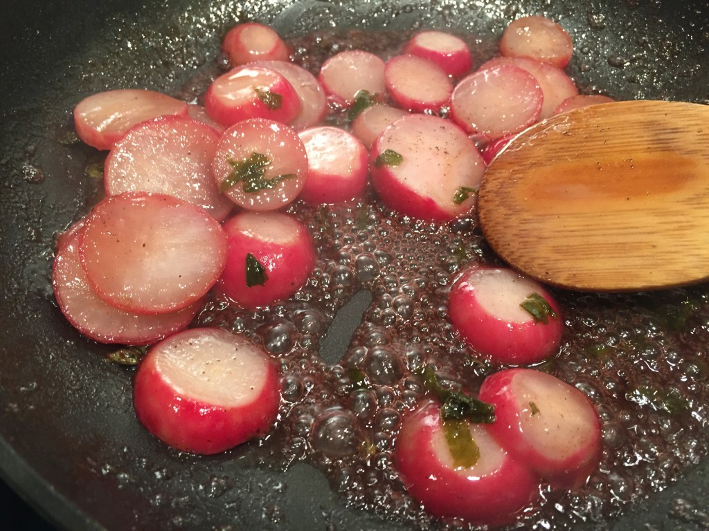Braised Radishes in Amish Roll Butter - CSA|365