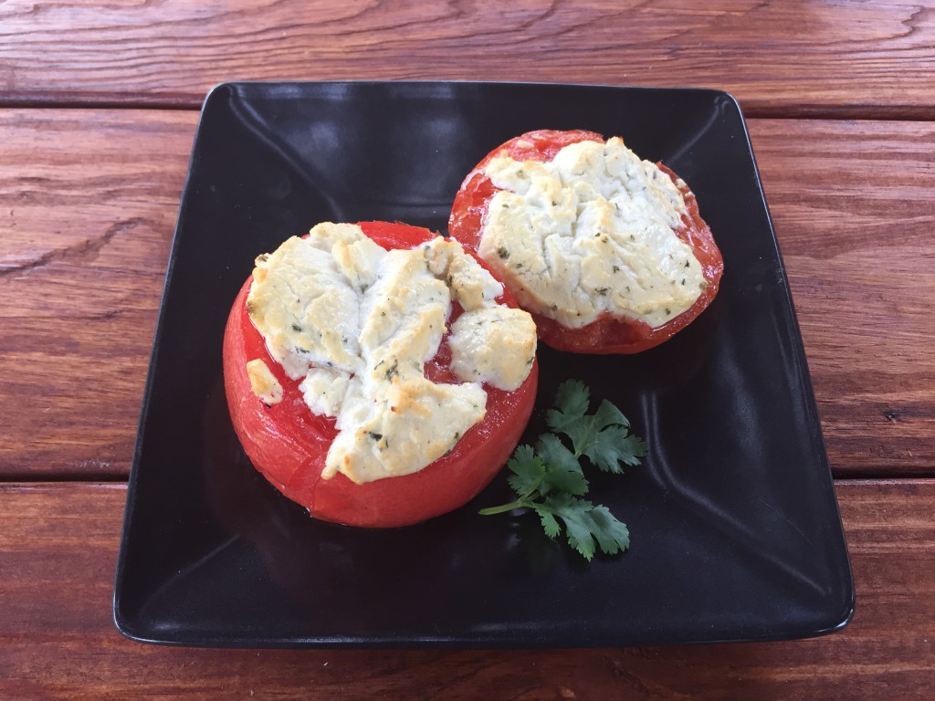 Roasted Tomatoes with Herbed Goat Cheese - CSA|365