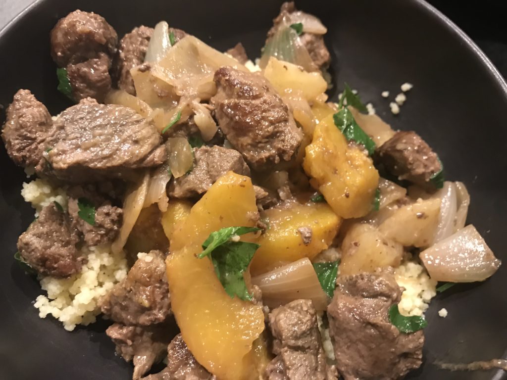 Lamb with Peaches - CSA|365